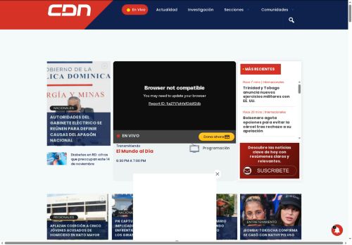 CDN Canal 37. Canales de Televisión de Republica Dominicana | Livio.com