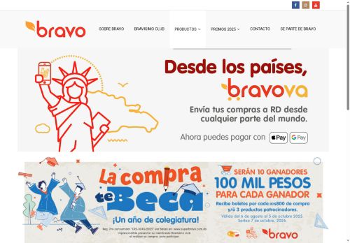 Supermercados Bravo. Supermercados de Republica Dominicana | Livio.com