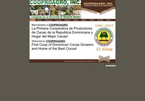 Cooperativa de Pequeños Productores de Cacao de la Republica Dominicana ...