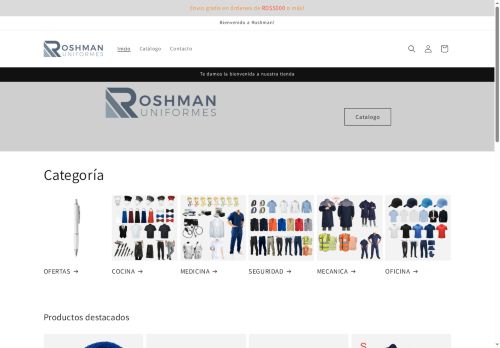 Roshman Uniformes. Uniformes de Republica Dominicana | Livio.com