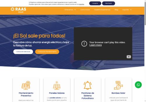 Raas Solar, SRL. Energía Renovable de Republica Dominicana | Livio.com