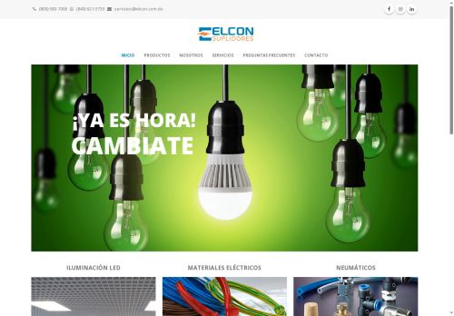 Elcon Suplidores Eléctricos, S.R.L.. Materiales Eléctricos de Republica Dominicana | Livio.com