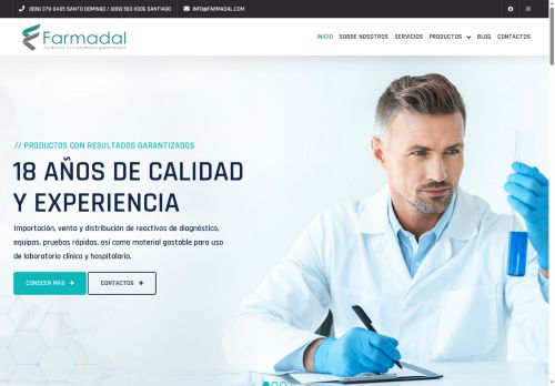 Farmadal. Equipos de Laboratorio y Radiología de Republica Dominicana ...