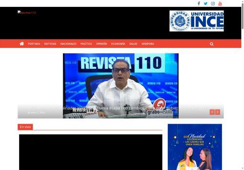 Revista 110. Programas de Televisión de Republica Dominicana | Livio.com