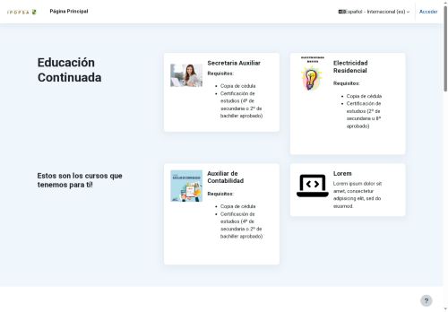 Instituto Politécnico Parroquial Santa Ana. Colegios en Santo Domingo ...