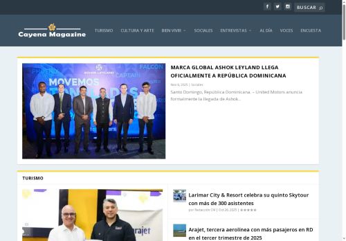 Cayena Magazine. Revistas Dominicanas de Republica Dominicana | Livio.com
