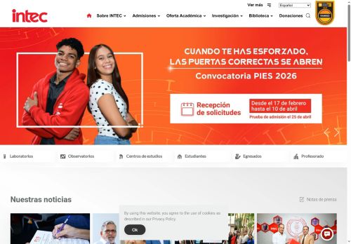 Instituto Tecnológico de Santo Domingo (INTEC). Universidades de ...